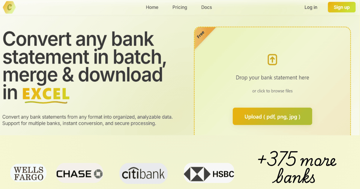 Bank Statement to JSON Converter Online - Fast, Accurate, and Developer ...